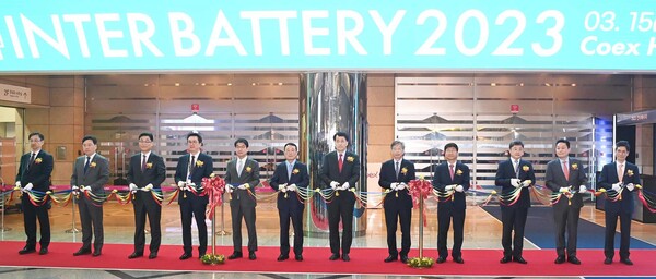 인터배터리 2023, 역대 최대 규모 개막